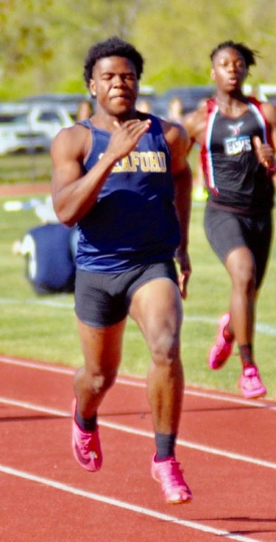Seaford track’s Jazonte Levan looks to run away from the pack - Morning ...